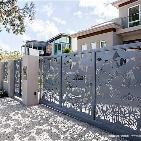 Model Pagar Rumah Minimalis Bahan Wiremesh di Sentl | Asia Bengkel Las